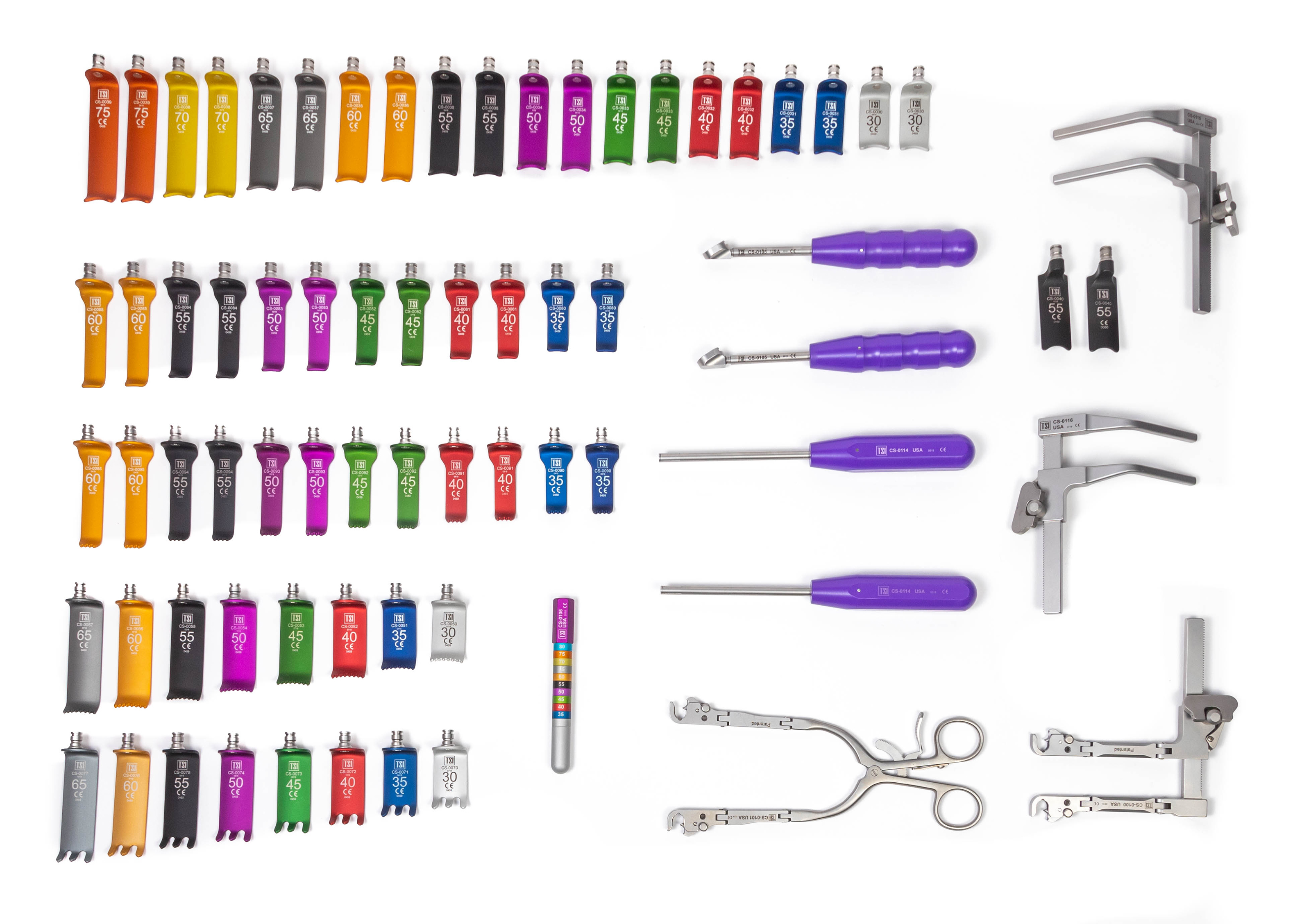 Phantom CS Classic System Set List - Tedan Surgical Innovations